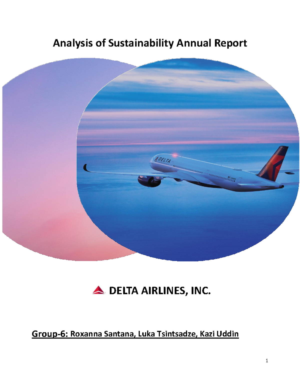 Project Part-2 (Analysis of Sustainability Annual Report) - Analysis of ...