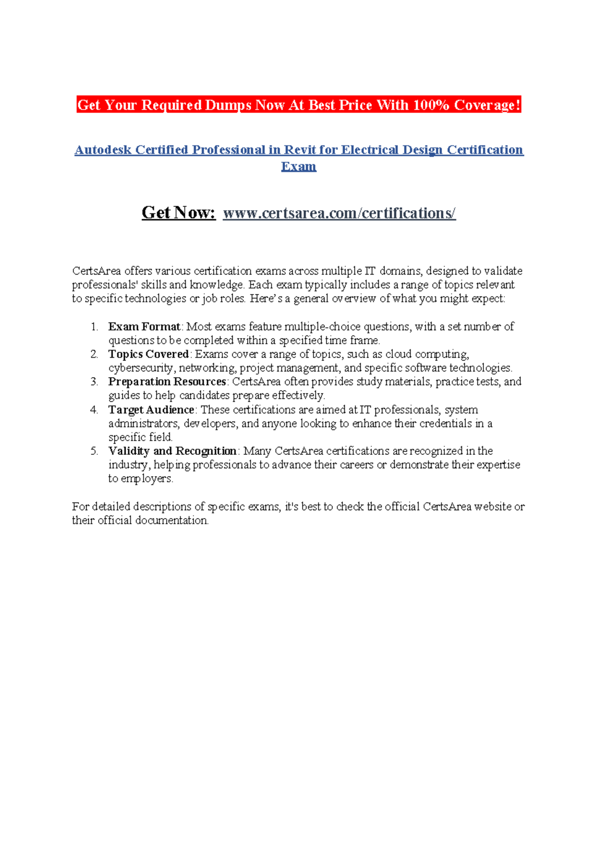 Autodesk Certified Professional in Revit for Electrical Design ...