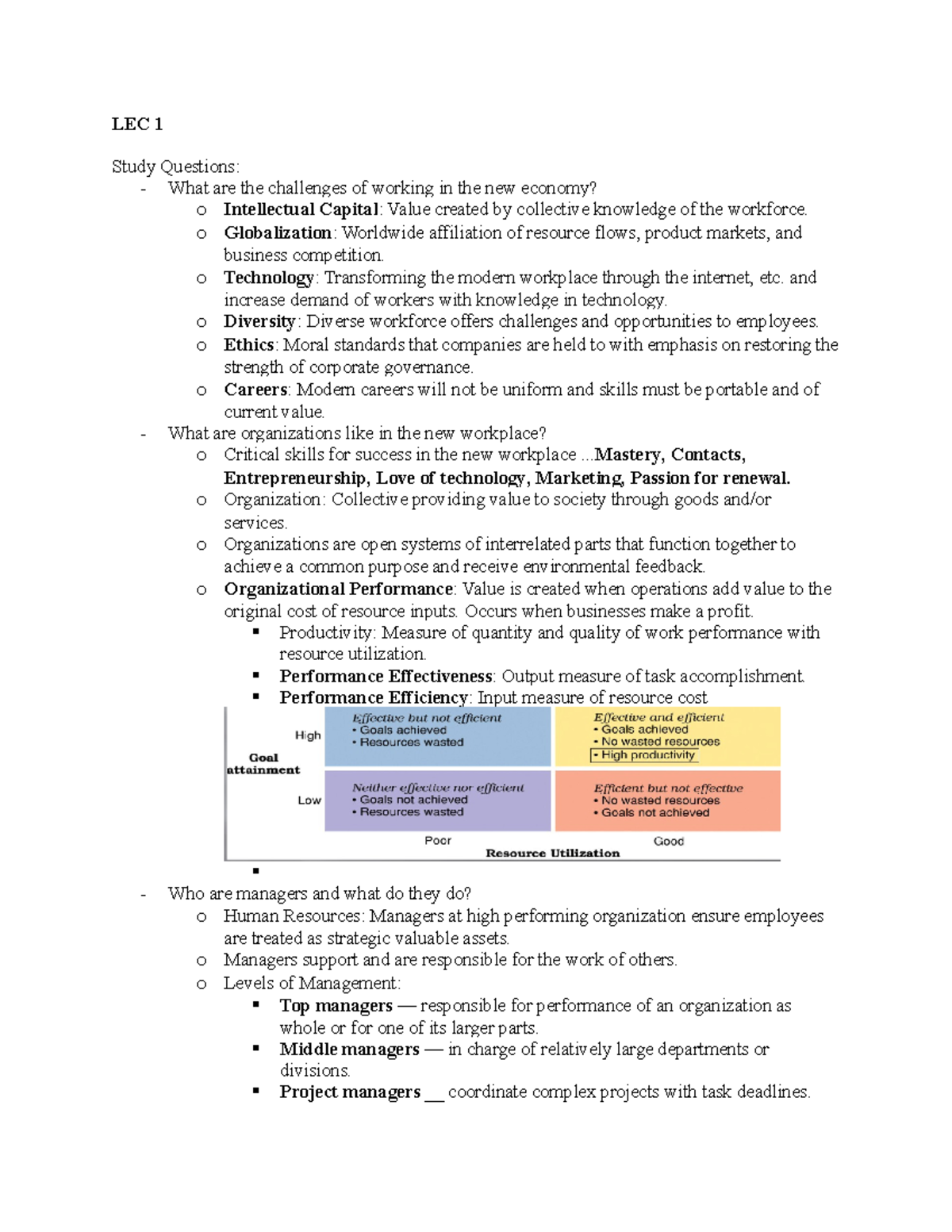 GMS LEC 1 - GMS Lec Notes - LEC 1 Study Questions: - What are the ...