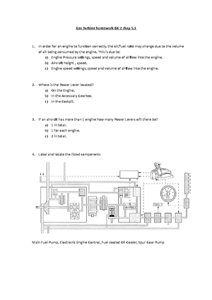 Gas Turbine homework chap 3 - What is the purpose of the combustion ...