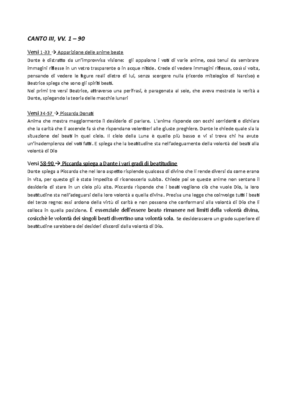 Canto III Dante - Analisi del testo - CANTO III, VV. 1 – 90 Versi 1-33 ...
