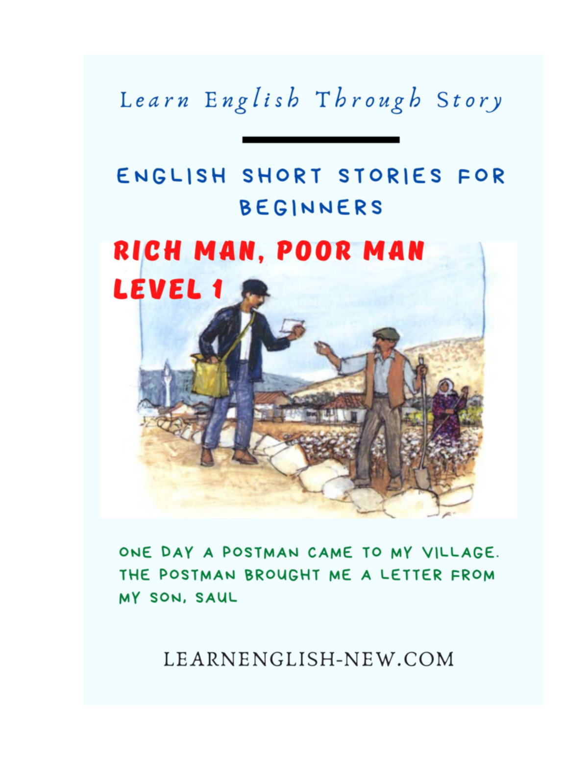 Short story in english Rich Man Poor Man - Rich Man, Poor Man Level 2 ...