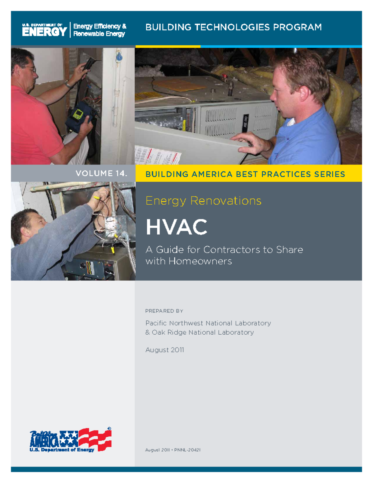 HVAC A Guide for Contractors to Share with Homeowners 2011 - BUILDING ...
