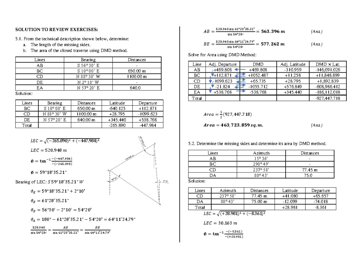 Module 5-Answers - FOS - SOLUTION TO REVIEW EXERCISES: From the ...