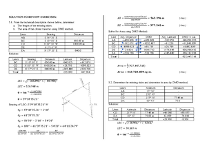 Module 4-Answers - FOS - SOLUTIONS TO REVIEW EXERCISES: From the field ...