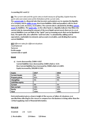ACCG200 Week 2 Homework - Discussion Questions Costs are resources that ...