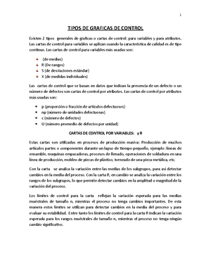 Apuntes sobre las cartas de control estadístico P y NP - CARTAS P Y NP ...