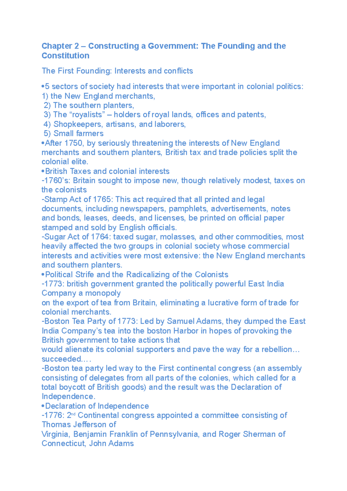 Chapter 2 - Summary Keeping the Republic Power and Citizenship in ...