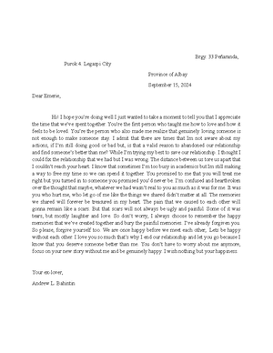 Semi Block Style Business Letter Fixed Format - Semi-Block Style ...