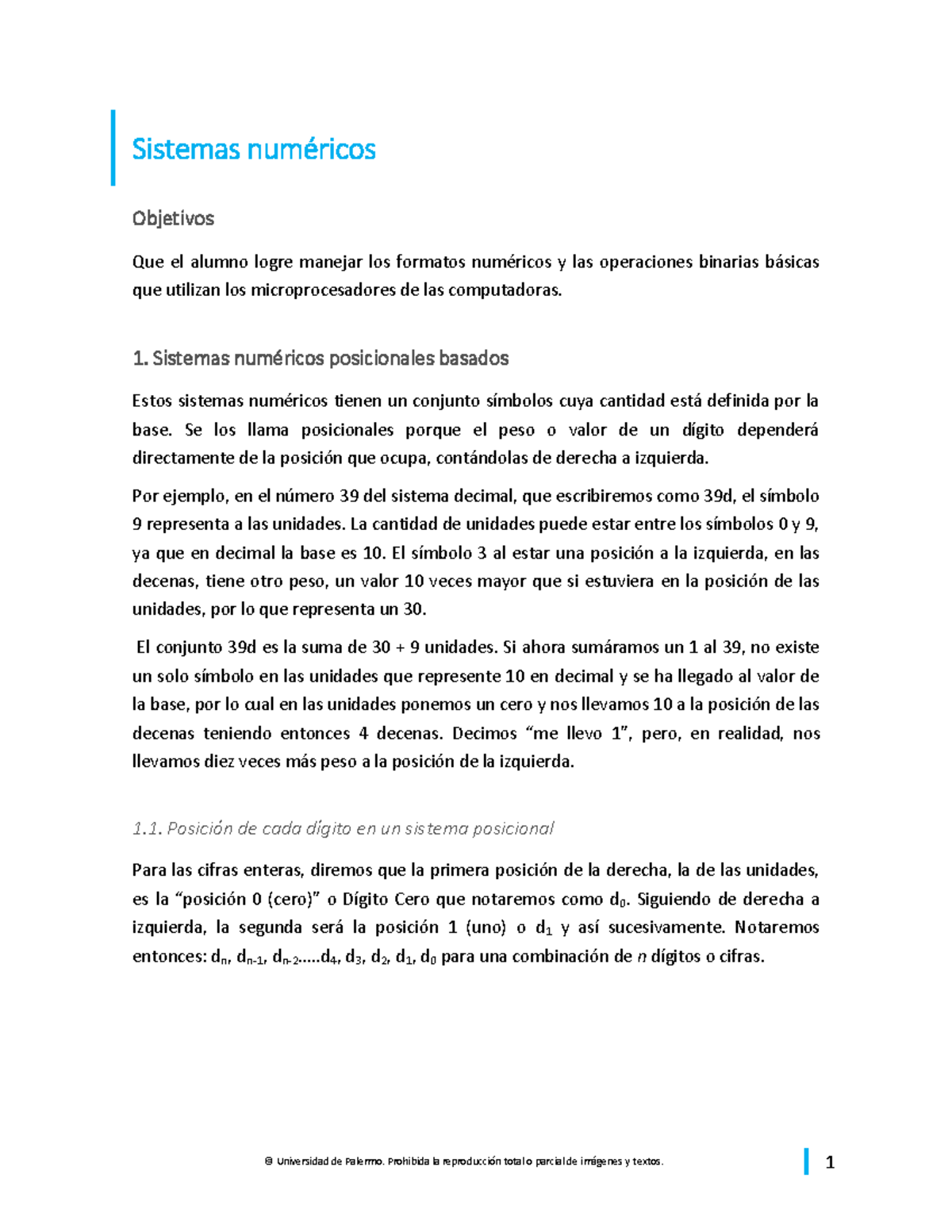 0217 APU Sistemas Num ®ricos 241Q V1-2 - Sistemas numéricos Objetivos Que el alumno logre ...