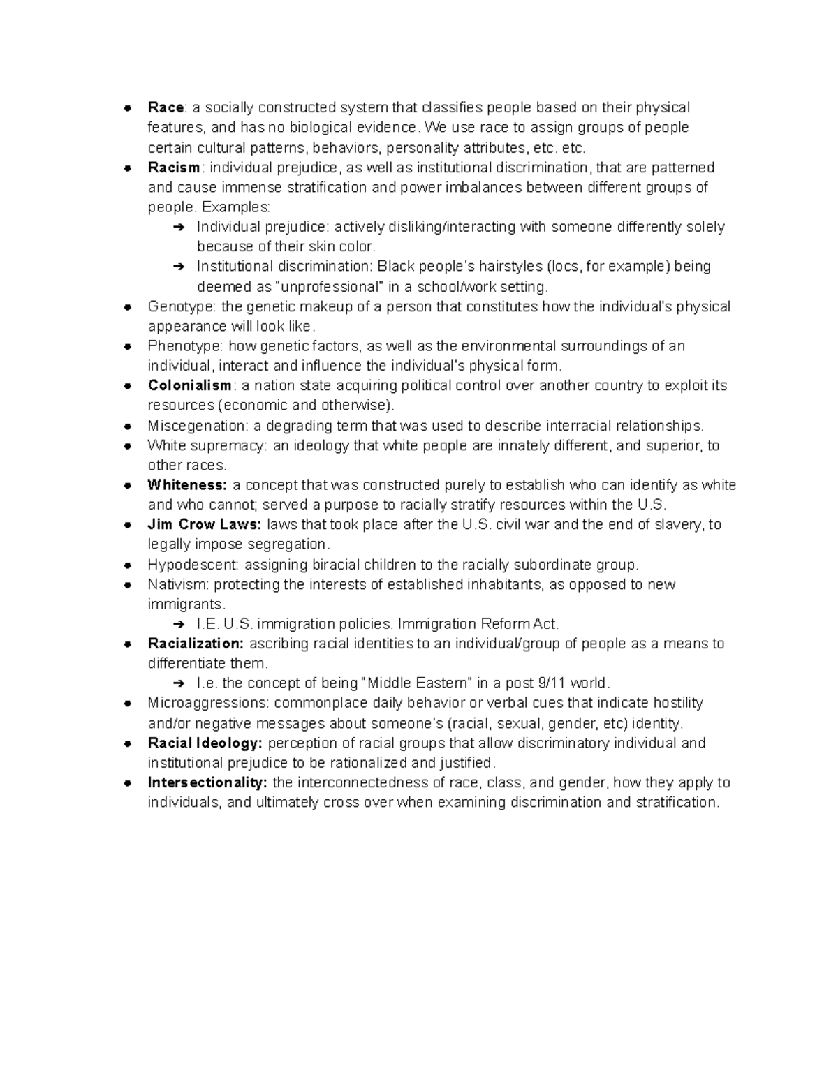 Race - Professor Angela Storey - Race: a socially constructed system ...