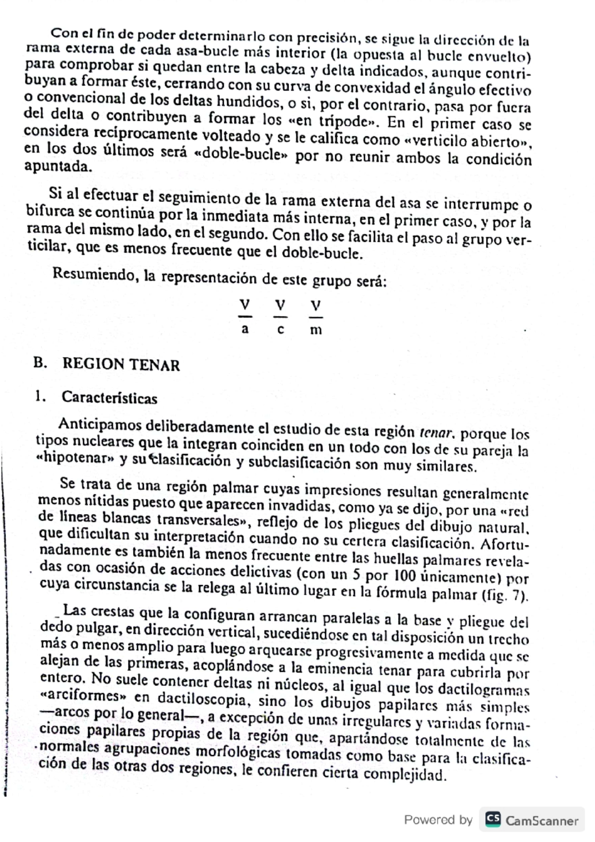 20 Quiroscopia clasificacion - Medicina forense y criminalística - Studocu