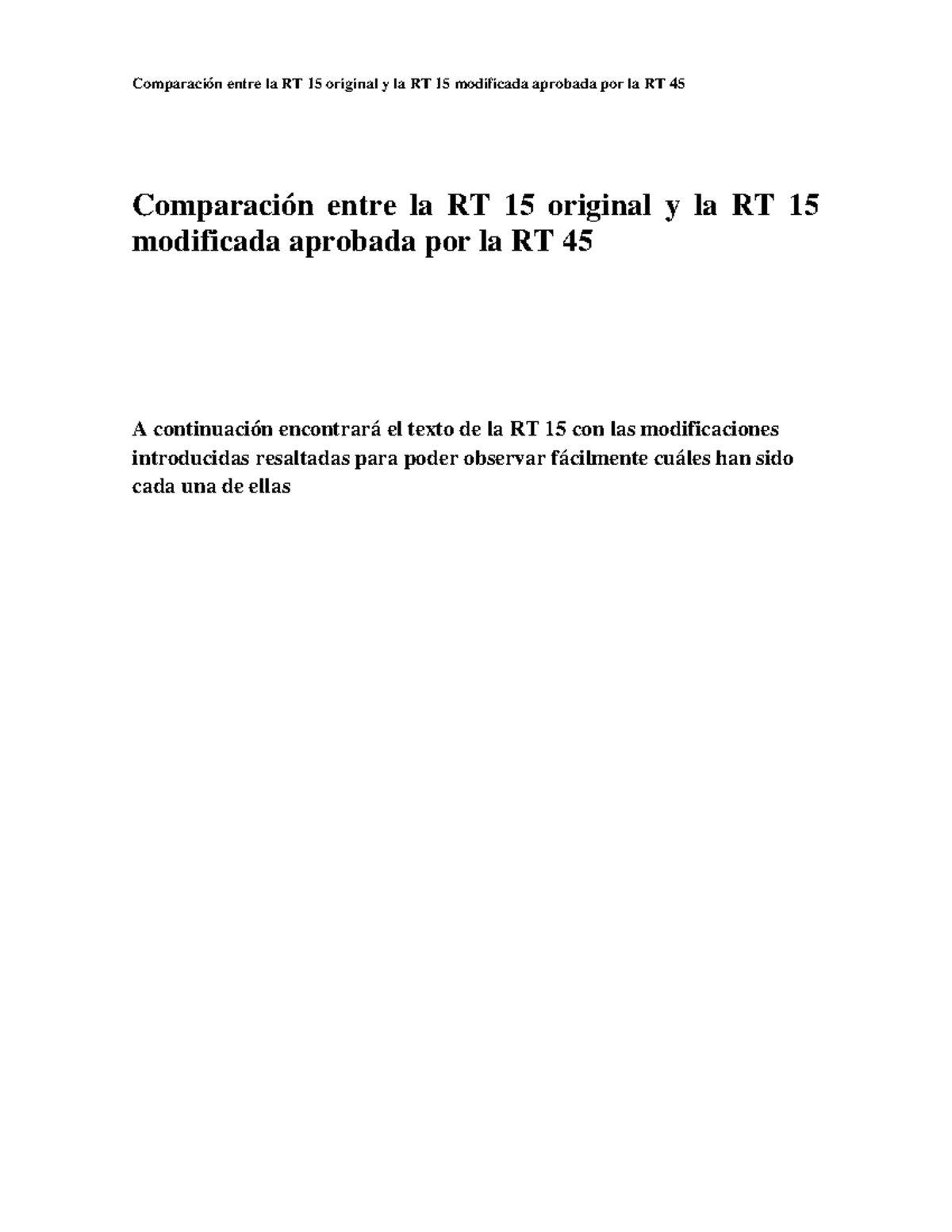 7 - resolucion tecnica - Comparación entre la RT 15 original y la RT 15 ...