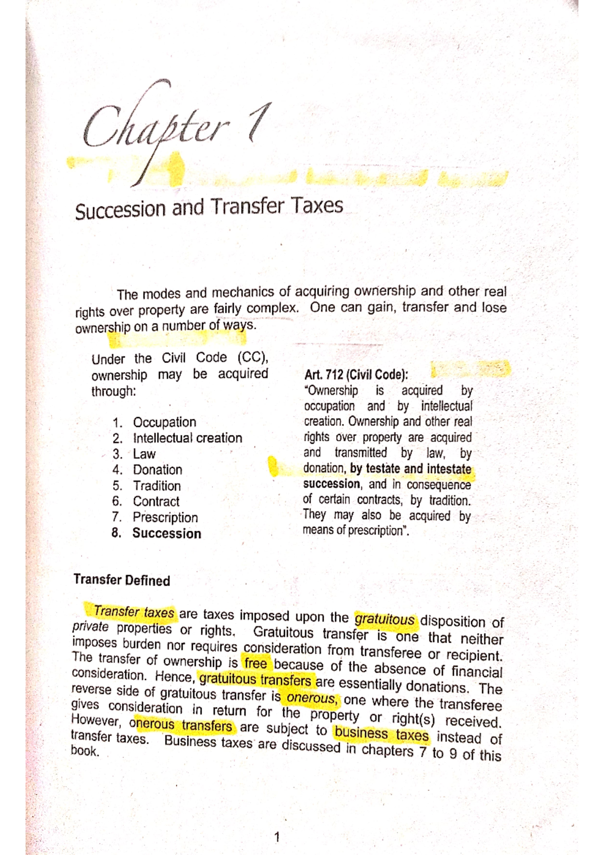 Chap1 tax tabag - Accounting Taxation - Studocu
