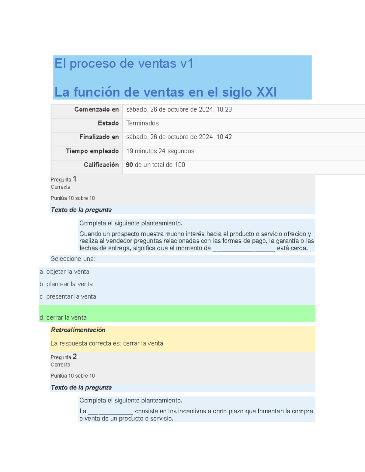 La función de ventas en el siglo XXI - El proceso de ventas v La ...