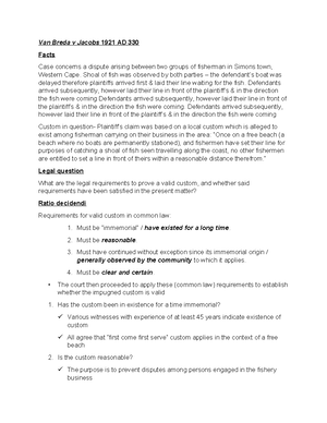 Summary of S v Makwanyane - Summary of S v Makwanyane Introduction S v ...