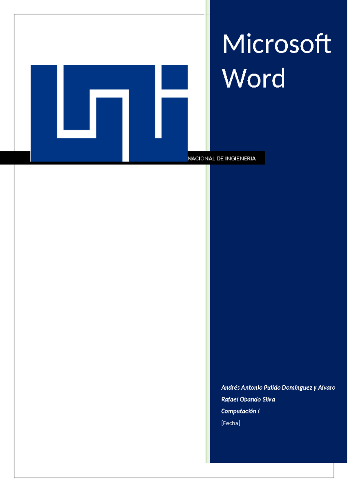 Practica de Word - Microsoft Word Andrés Antonio Pulido Domínguez y ...