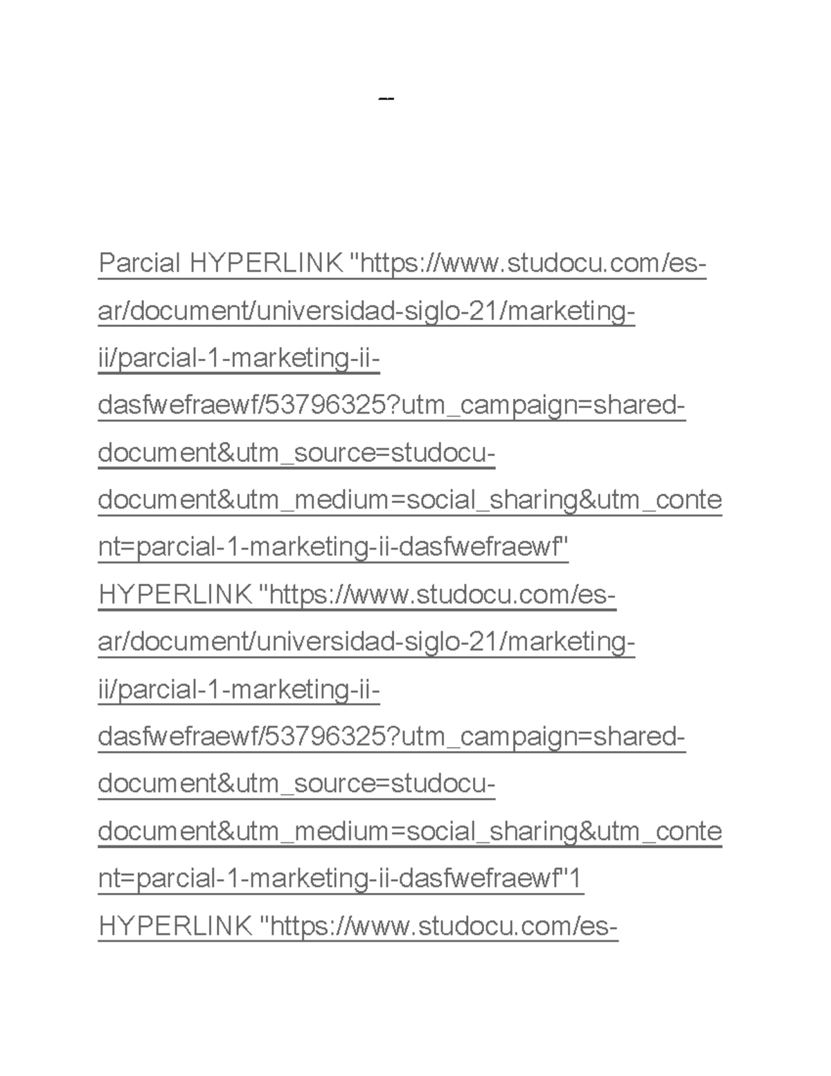 Parcial-1-marketing-ii 1 - lOMoAR cPSD| 13990240 Parcial HYPERLINK ...