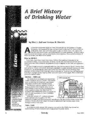 Reading - Understanding the SDWA - Understanding the Safe Drinking ...