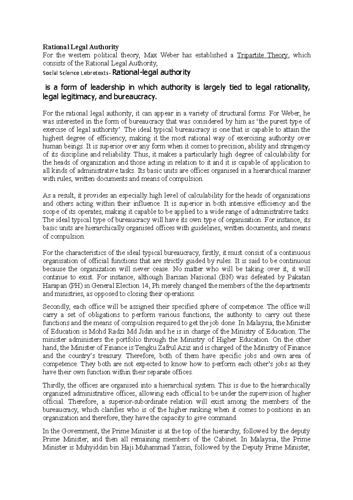 Chapter 5 - efref - Rational Legal Authority For the western political ...