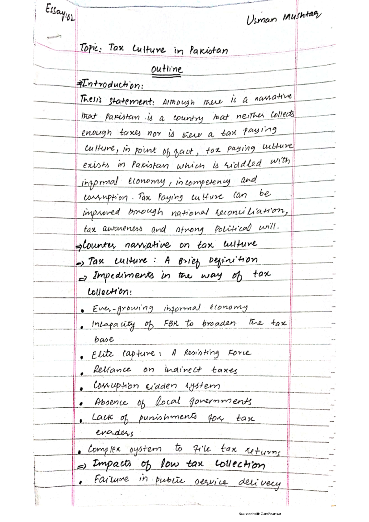 116 - CSS exam essay - Political Science - Studocu