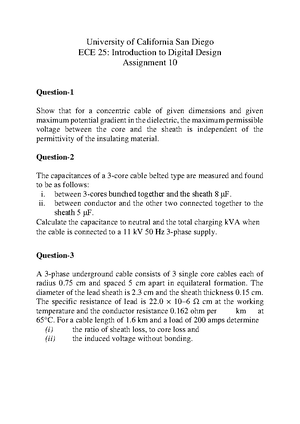 ECE 25 Assignment 3 - ECE 25 - Studocu