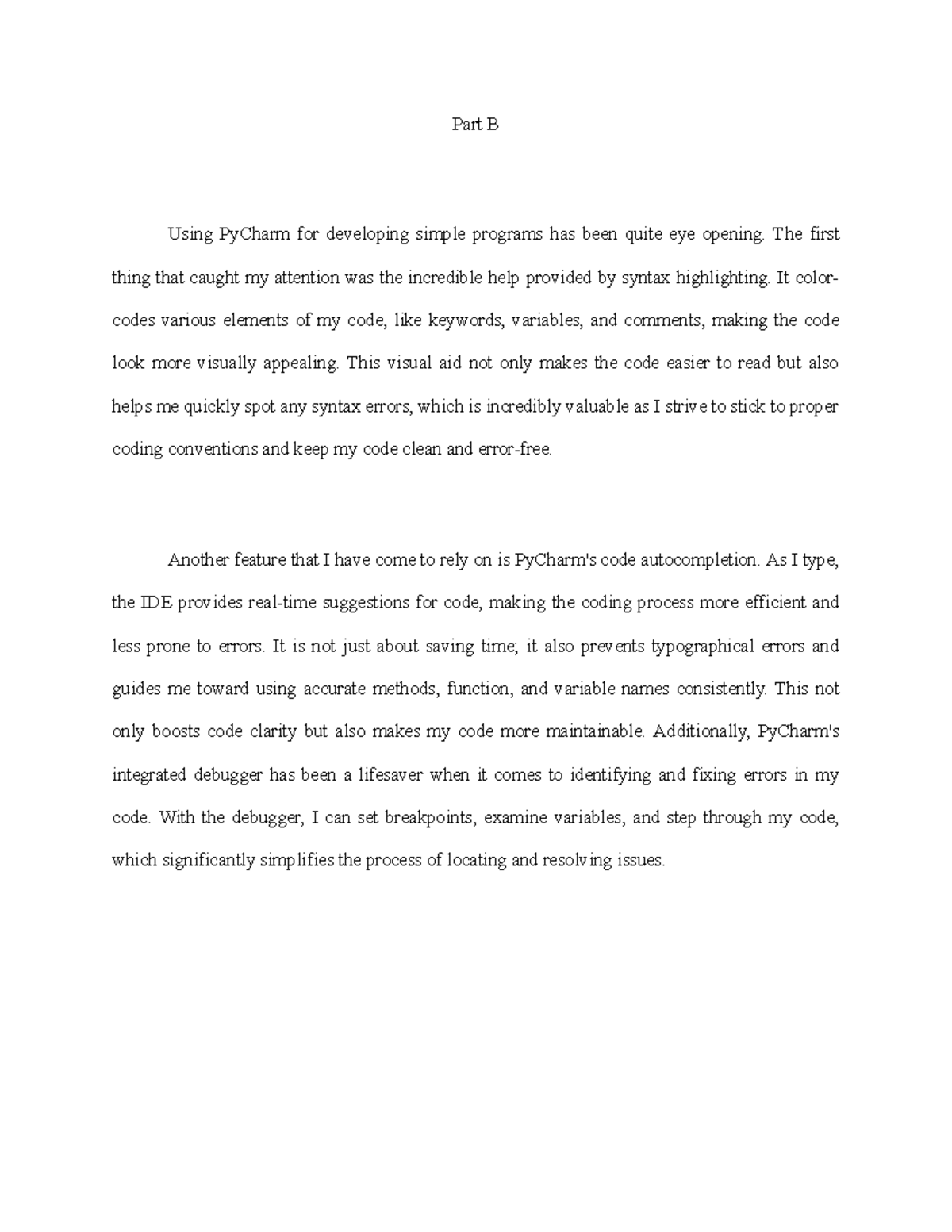 Introduction To Scripting It 140 Module Two Assignment Part B Using