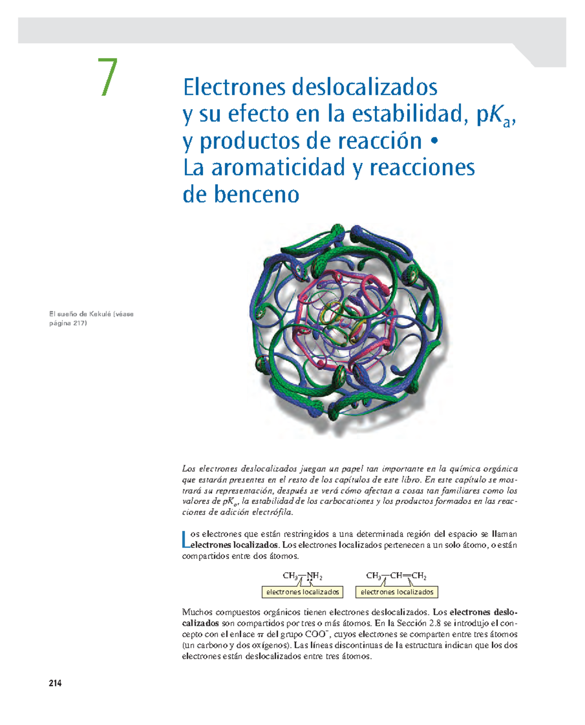 Cap 7 - Capítulos individuales del libro - Los electrones deslocalizados juegan un papel tan ...