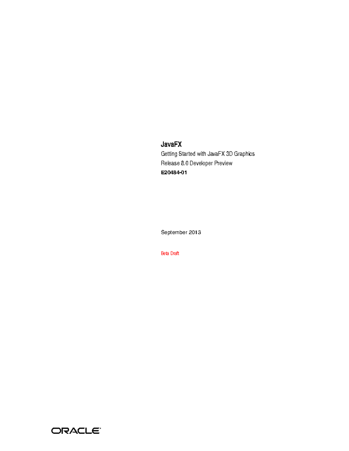 Jfxpub-3d graphics - JavaFx 3D investigacion - JavaFX Getting Started ...