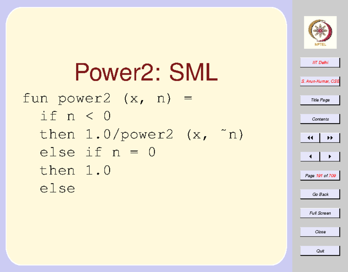 Introduction to Computer Science-20 - IIT Delhi S. Arun-Kumar, CSE ...