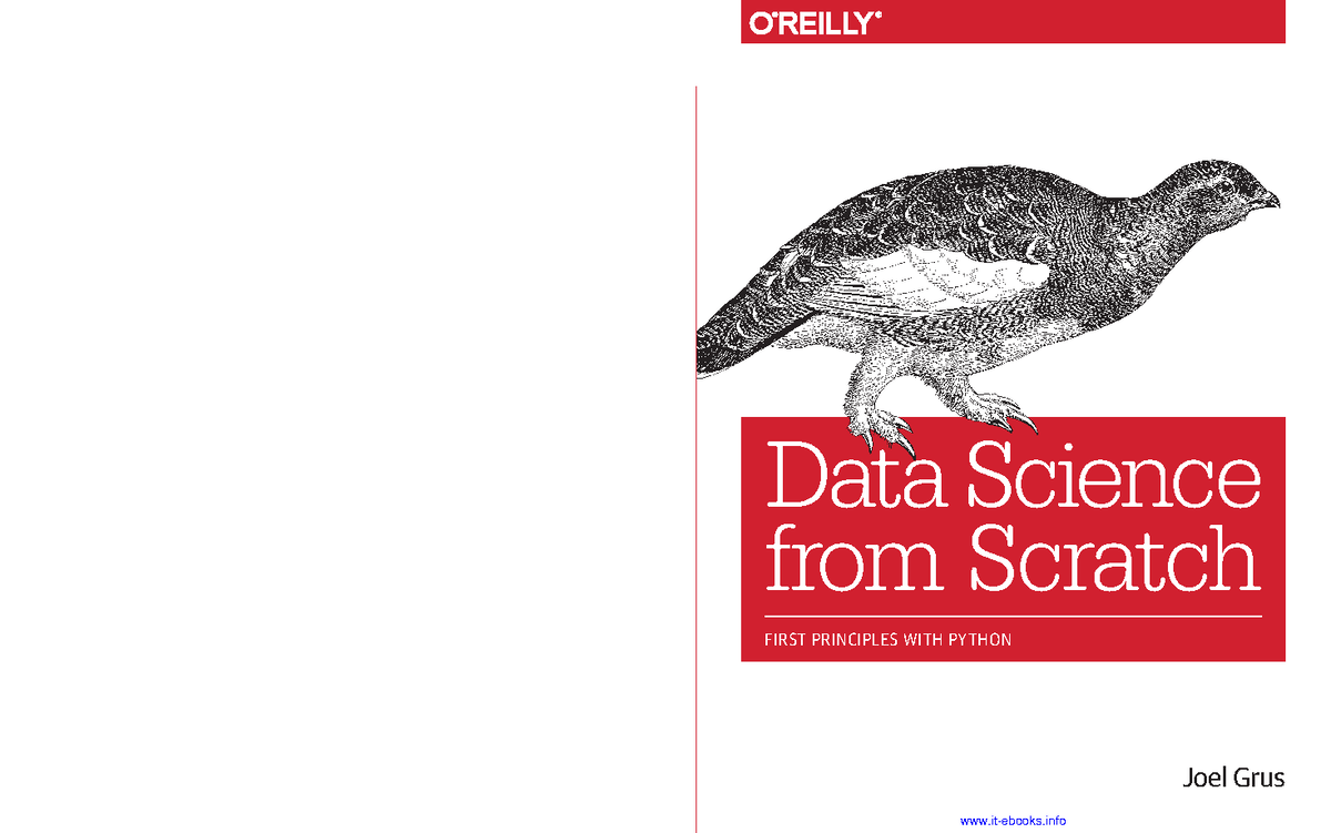 001 032 Joel Grus Data Science From Scratch First Principles With Python Data Data Science