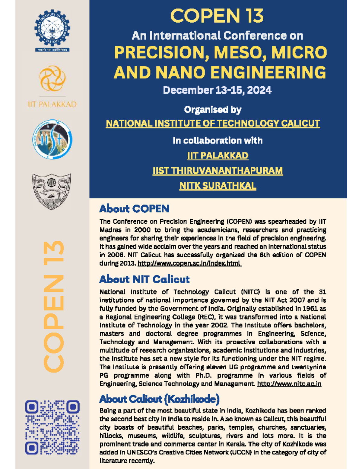 Conference NIT calicut - Basic Electrical Engineering Laboratory - Studocu