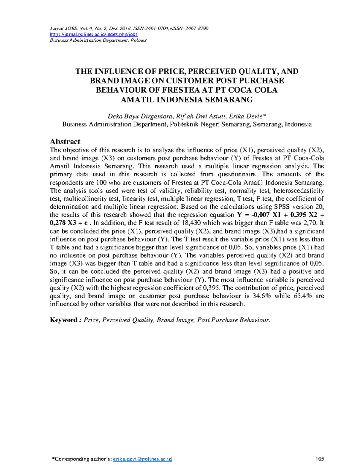 1493-106953-1-SM - case study - Jurnal JOBS, Vol. 4, No. 2, Des. 2018. ISSN:2461-0704,eISSN ...