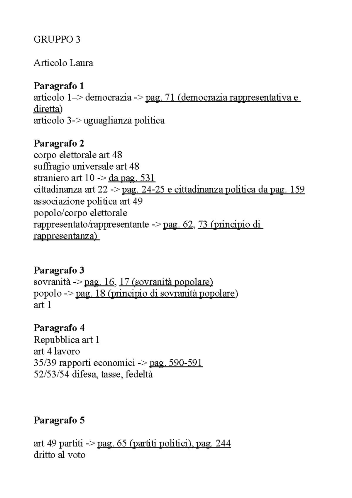 Articolo laura ronchetti - GRUPPO 3 Articolo Laura Paragrafo 1 articolo ...