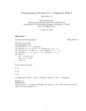 C notes - Computer science - Studocu