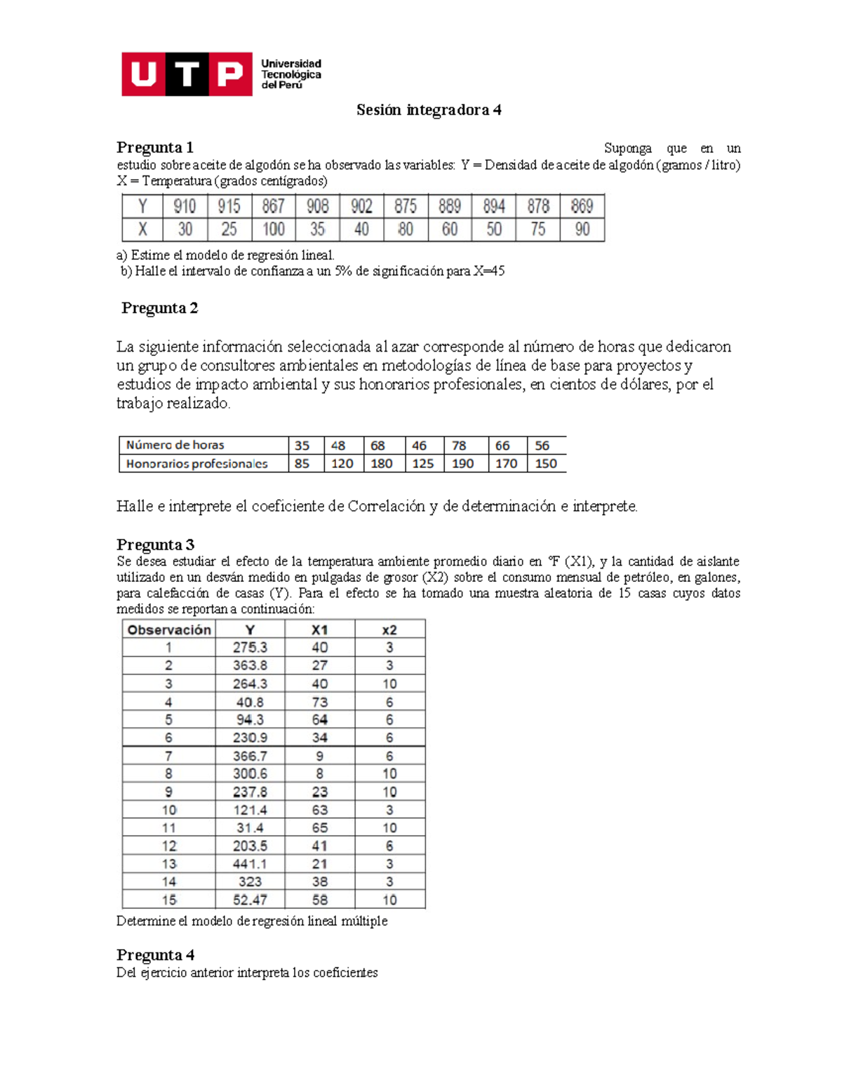 sesión integradora semana 16 estadistica - Sesión integradora 4 ...