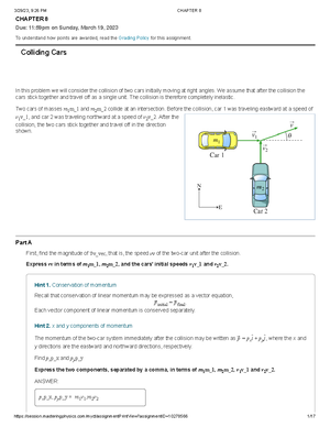 Physics Primer - Abebe Kebede - ####### Physics Primer Due: 11:59pm on ...