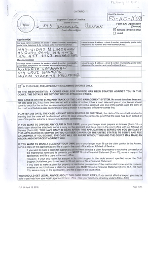 Verification format - Eng - VERIFICATION (Name of affiant), Filipino ...