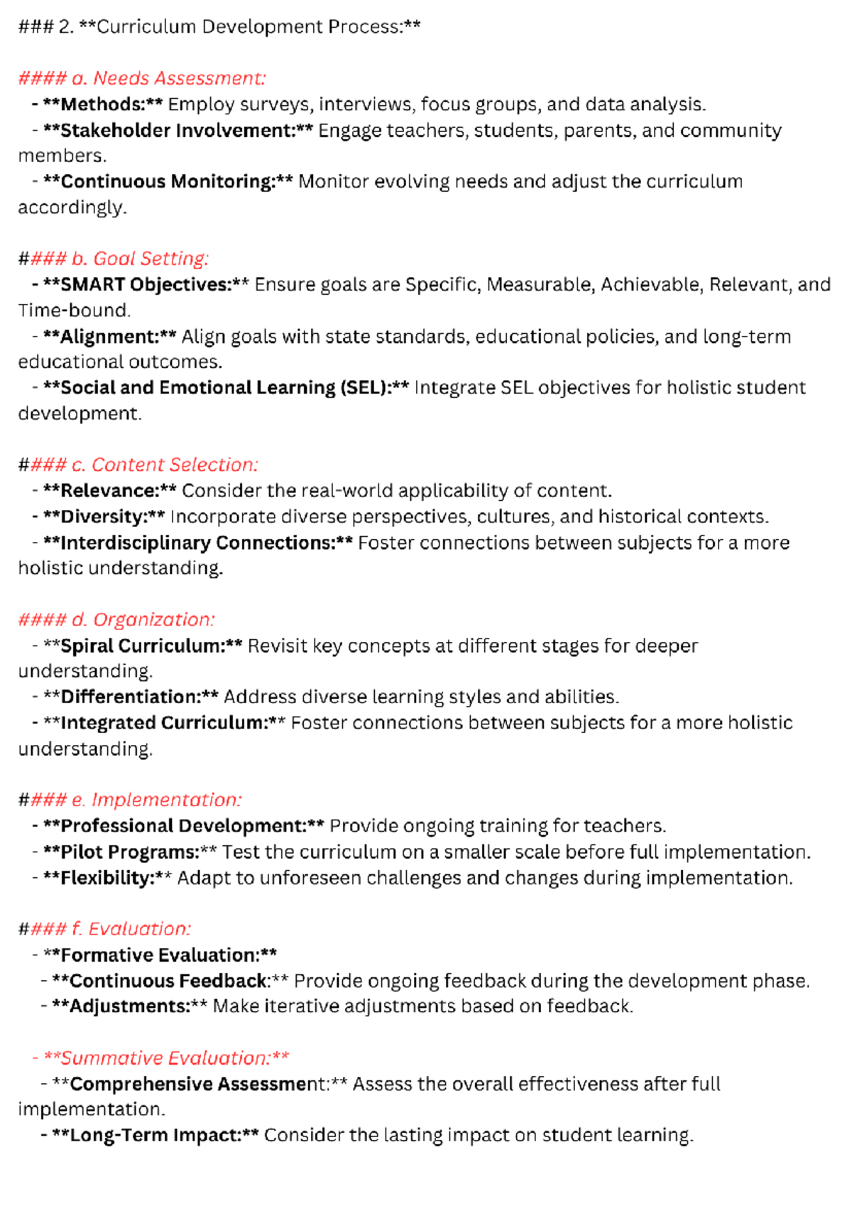 Curriculum Development and Supervision B - English 2: Written ...