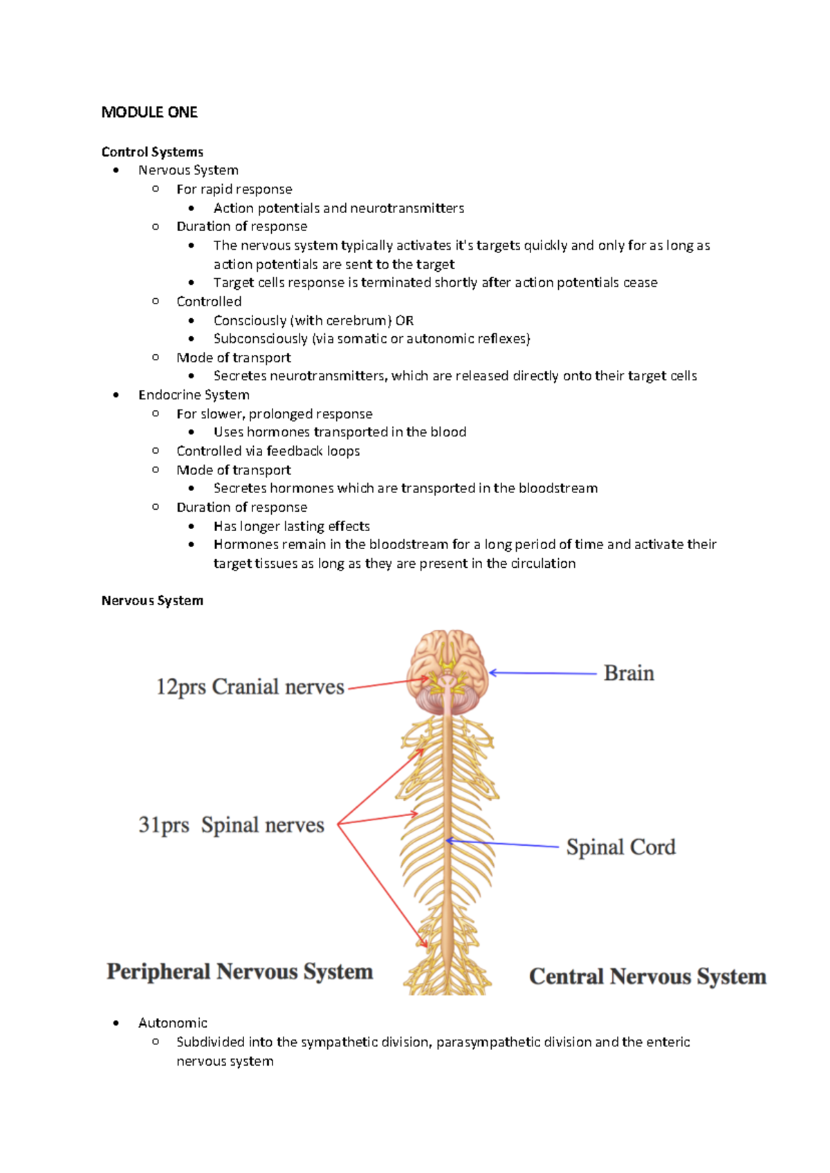 Isap semester 2 notes - Summary Health Science - MODULE ONE Control ...