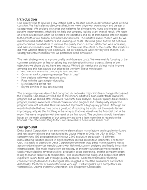 Lululemon Case Analysis Report - lululemon athletica, Inc. COURSE: SMGT ...