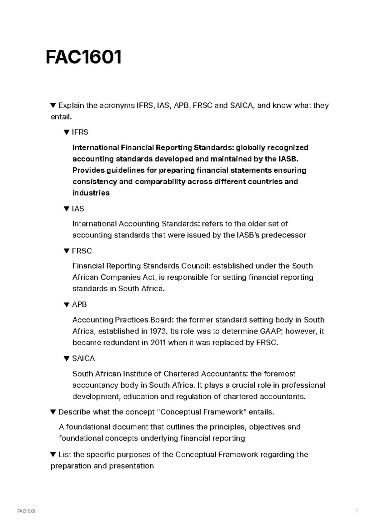 8bdf5b83-c5d5-48fe-aa1b-85ff6a95a19e FAC1601 - FAC Explain the acronyms ...