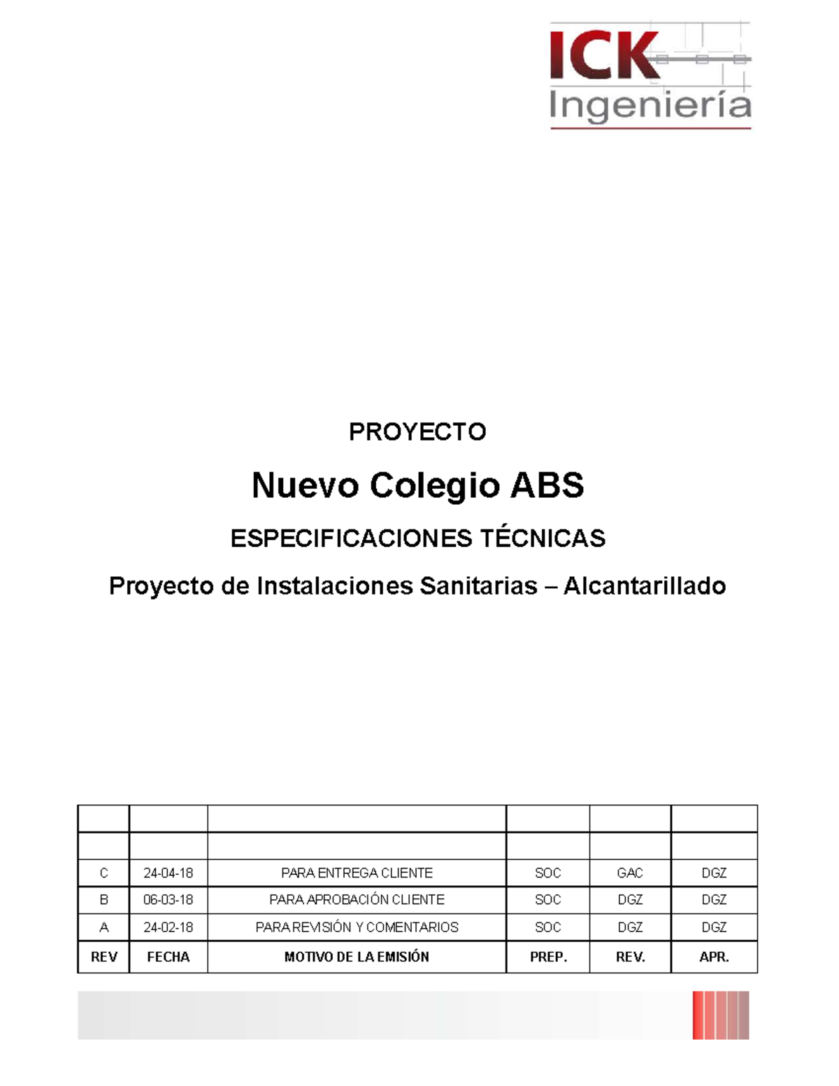 P1705-ET-IS-004 - REV C Etapa 1 - C 24-04-18 PARA ENTREGA CLIENTE SOC ...