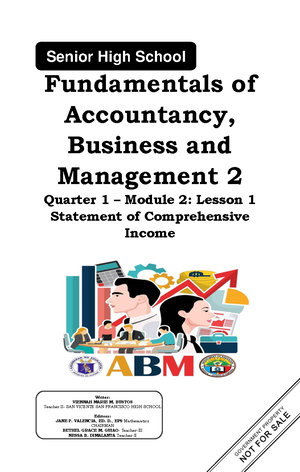 ABM-FABM2-Module -8-Lesson 1- Income AND Business Taxation - Fundamentals of Accountancy ...
