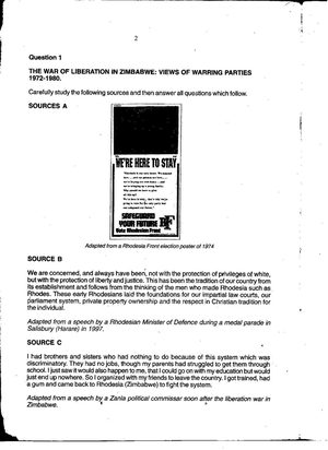 POS225 Finished - An essay on precolonial ZImbabwe and the role played ...