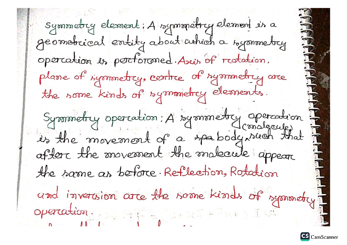 Symmetry and Reciprocal Lattice 1 - Engineering Drawing - Studocu