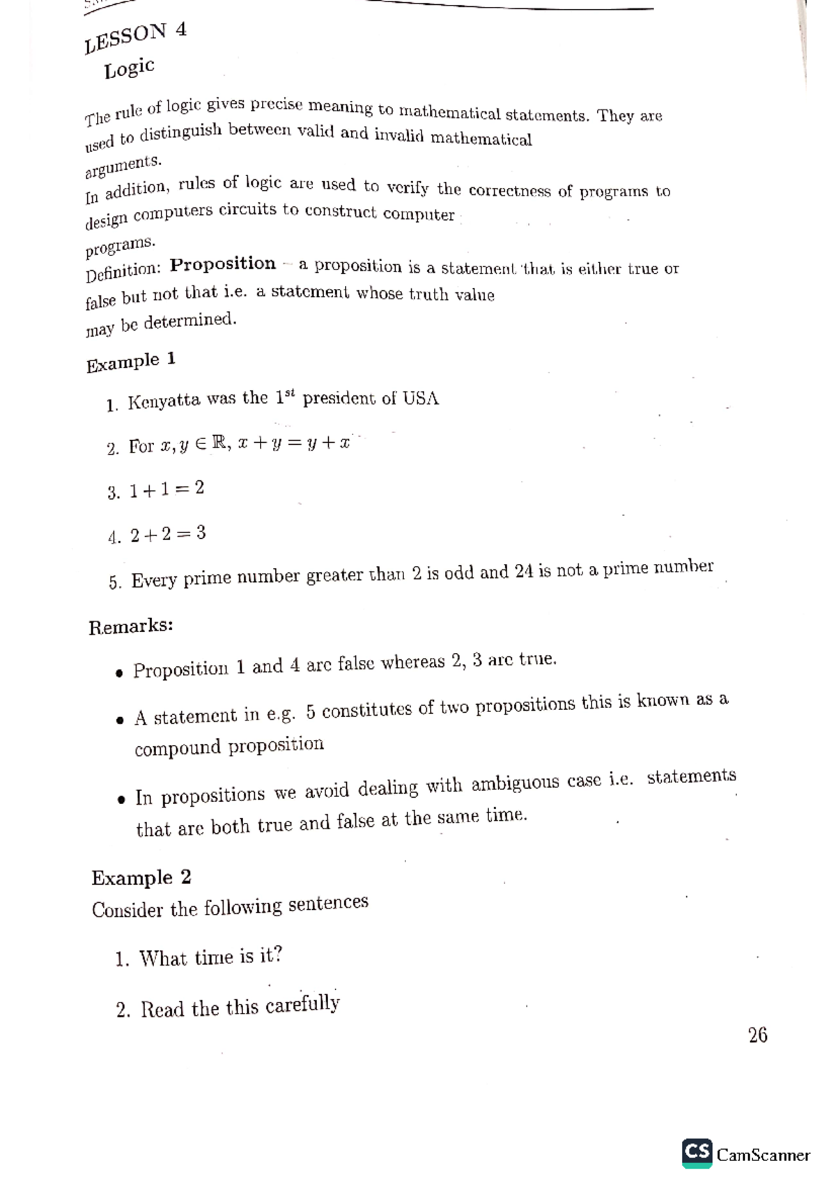 Basic Mathematics 26-50 - Bed science - Studocu