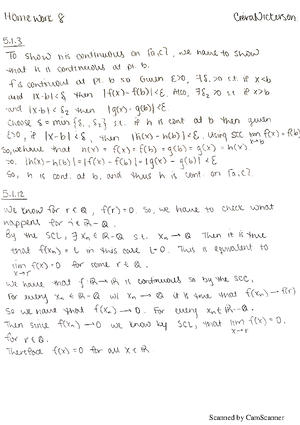 Elementary Real Analysis - MATH 444 - Studocu