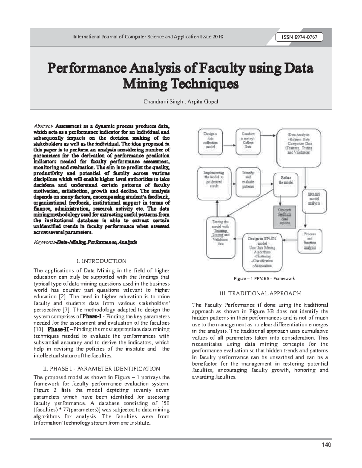 Performance Analysis of Faculty Using Da - PerformanceAnalysis of ...