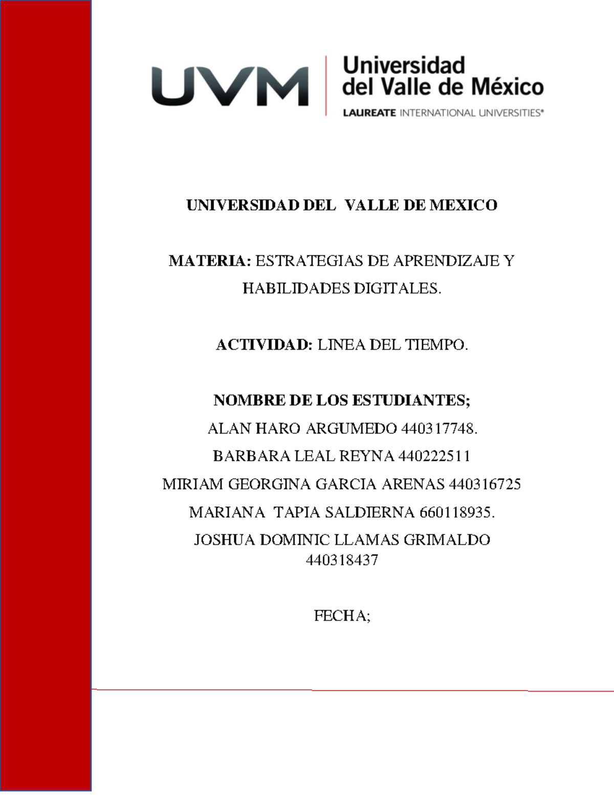 Portada de equipo de estrateguias - Estrategias de Aprendizaje y ...